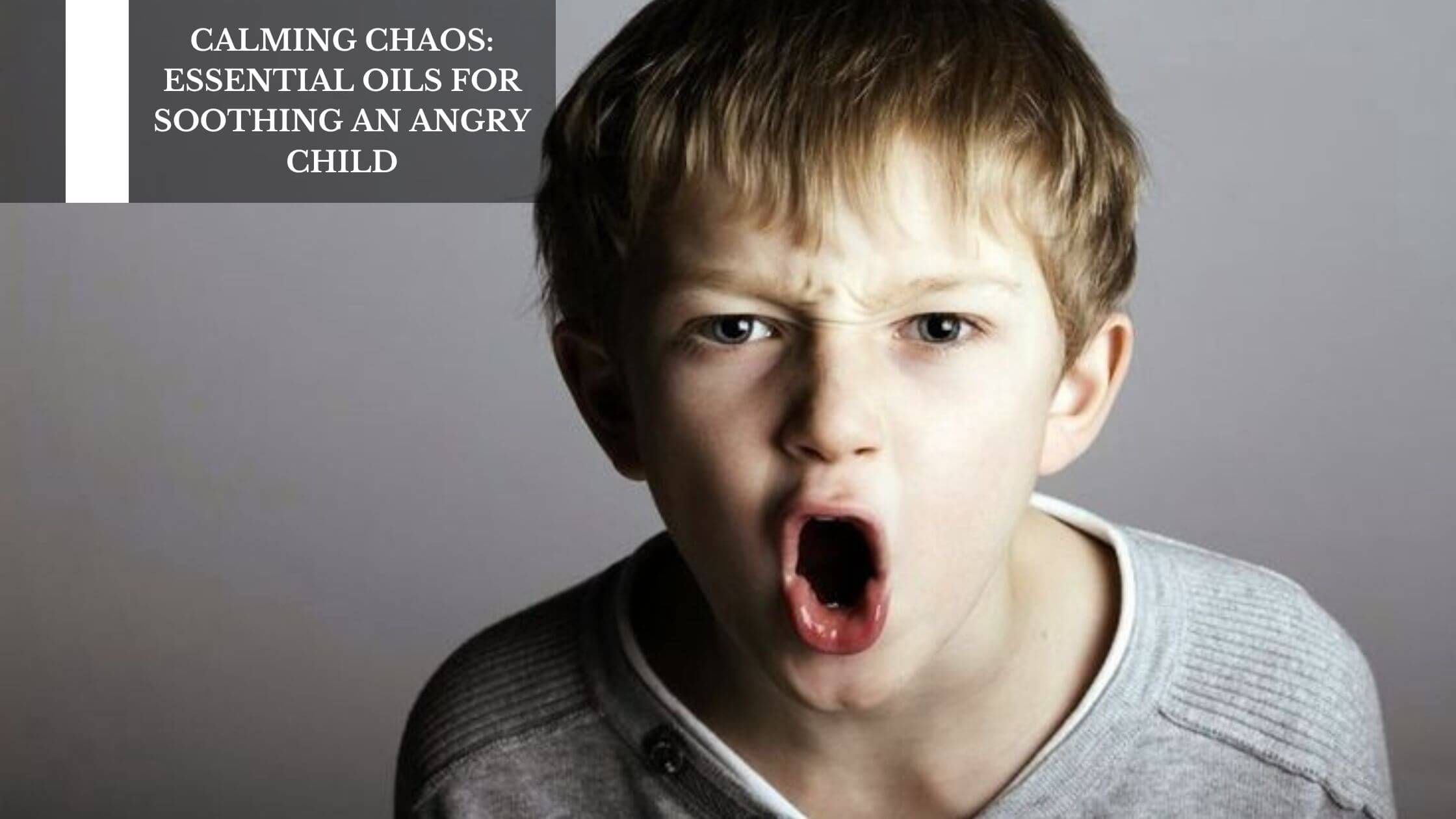 Calming Chaos: Essential Oils For Soothing An Angry Child – Moksha ...