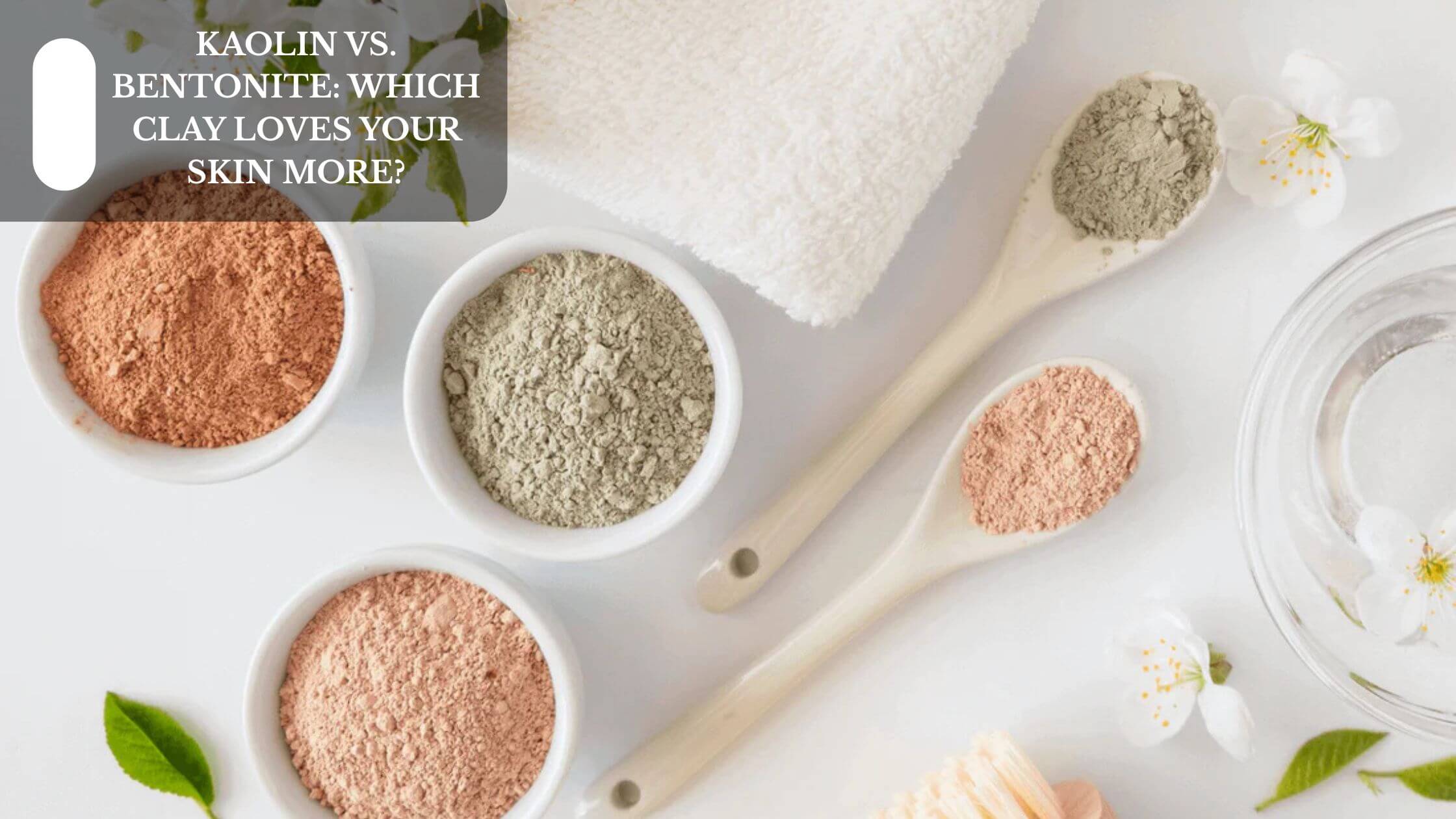 Kaolin vs Bentonite: Which Clay Loves Your Skin More? – Moksha Lifestyle Products